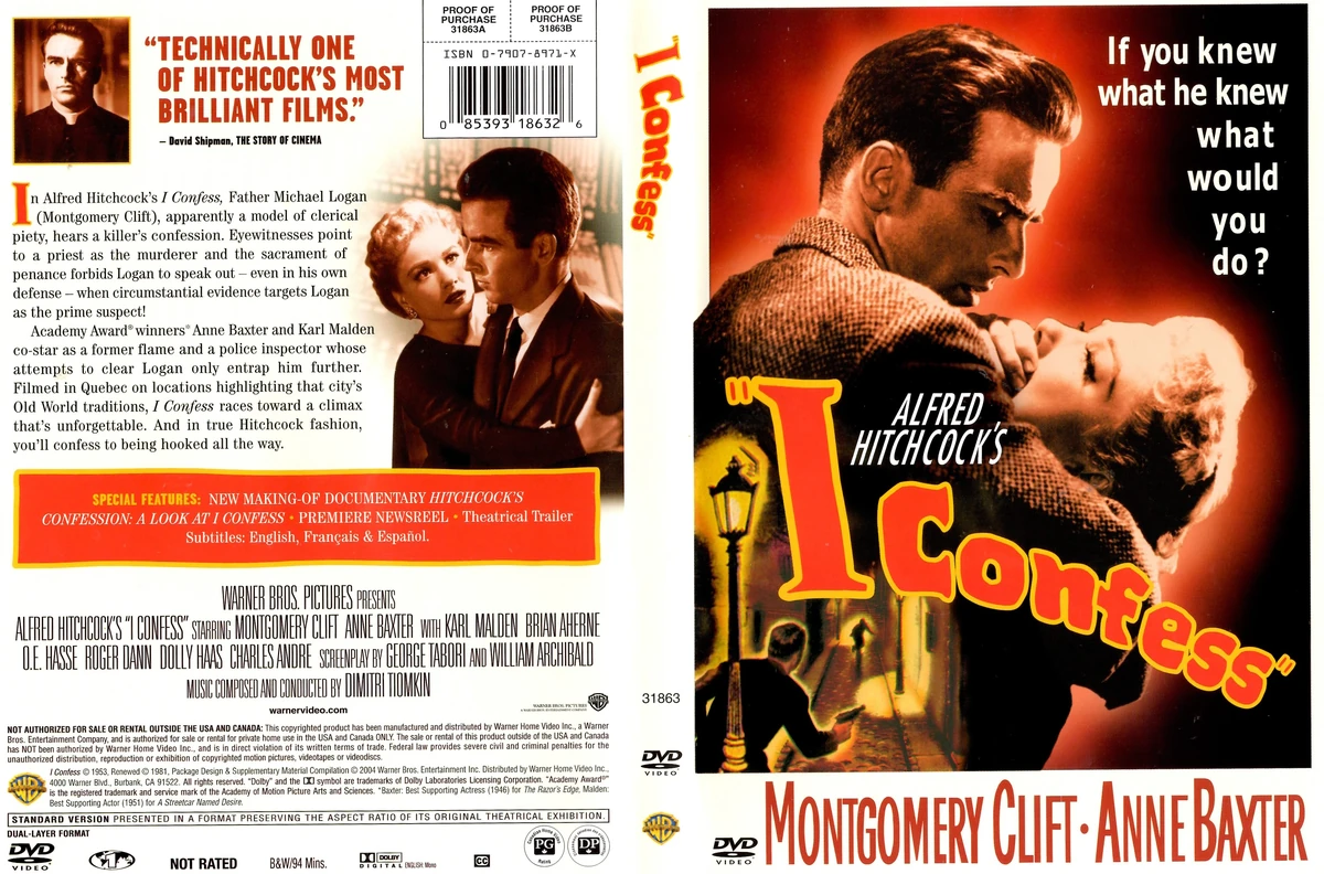 I Confess | DVD Database | Fandom