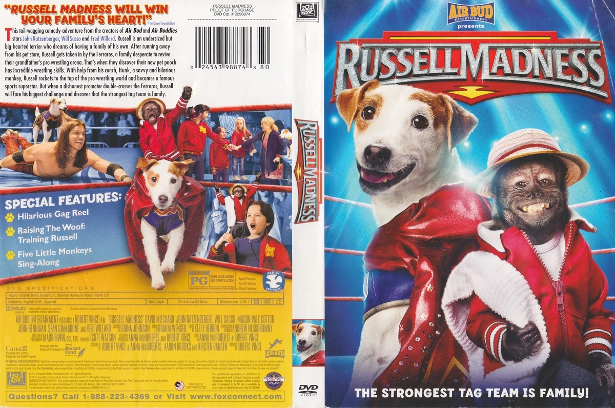 Russell Madness | DVD Database | Fandom