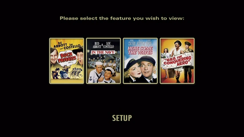 Wartime Comedies 8-Movie Collection/DVD Contents/Menus | DVD Database ...