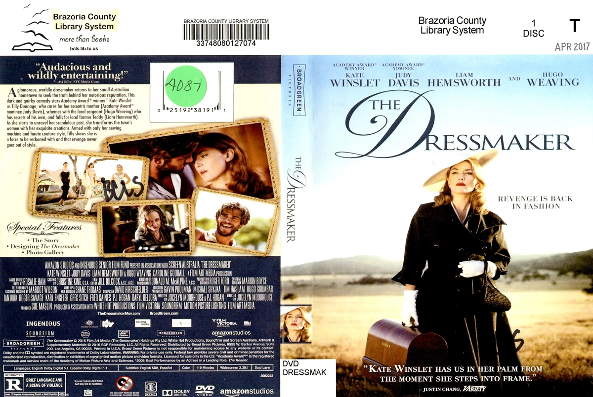 The Dressmaker | DVD Database | Fandom