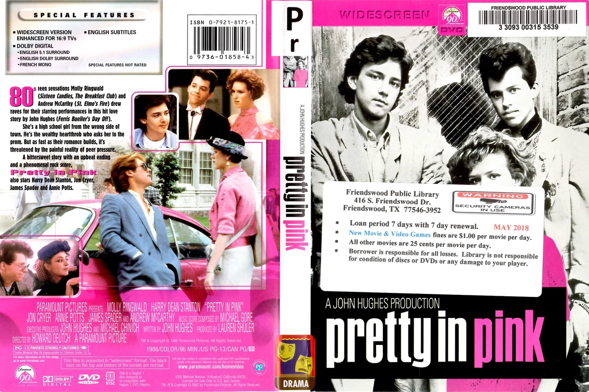 Pretty in Pink | DVD Database | Fandom