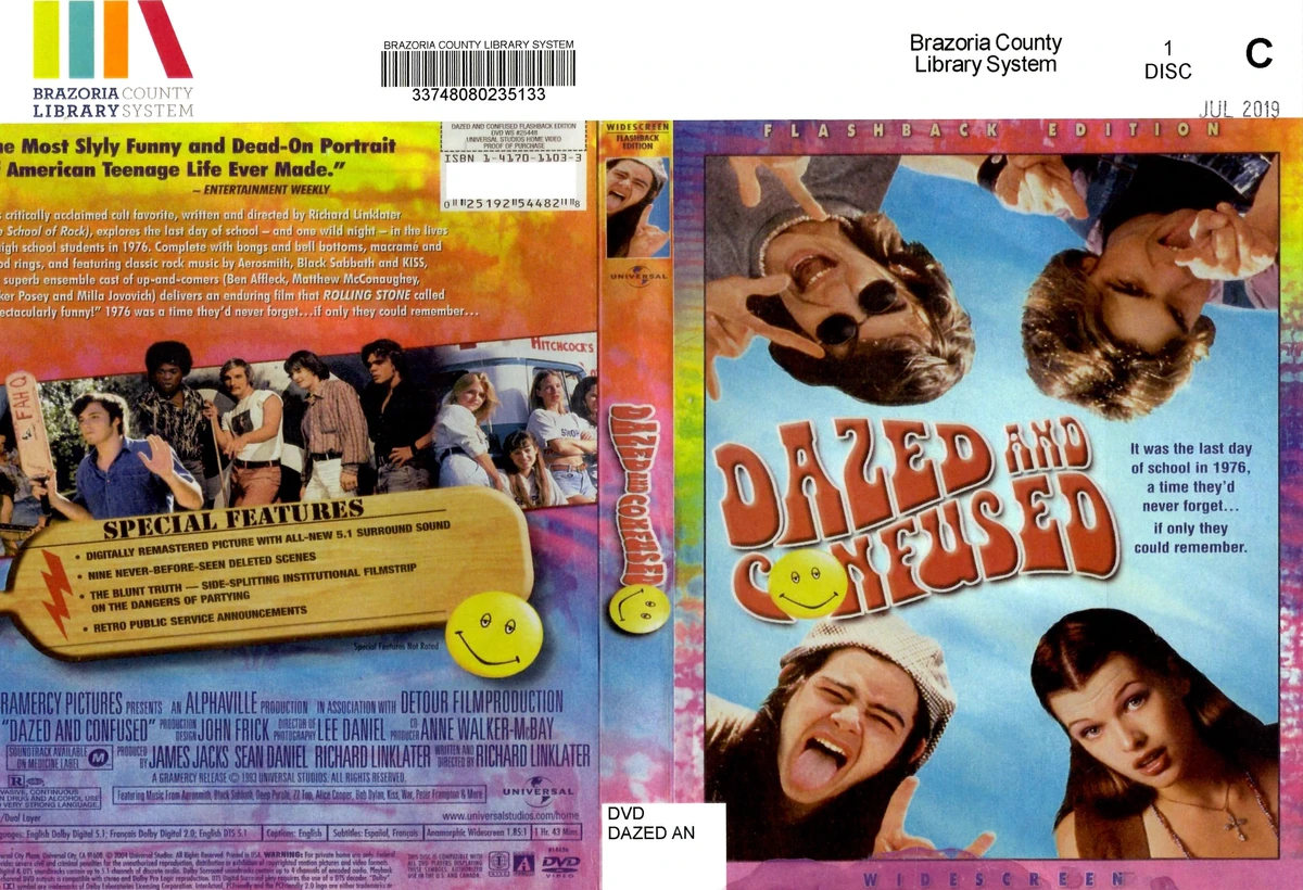 Dazed and Confused: Flashback Edition | DVD Database | Fandom