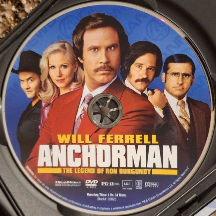 Anchorman: The Legend of Ron Burgundy | DVD Database | Fandom
