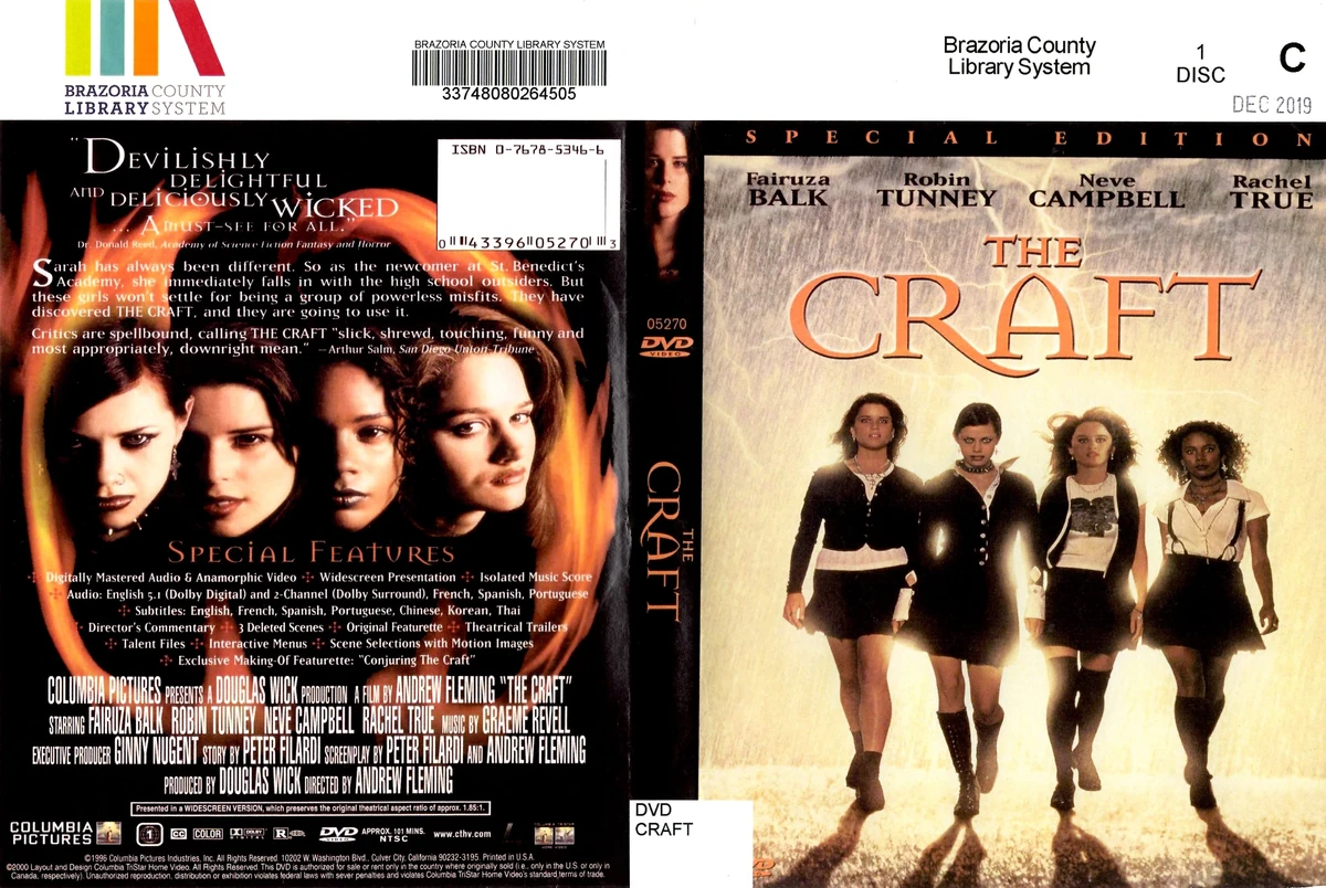 The Craft: Special Edition | DVD Database | Fandom
