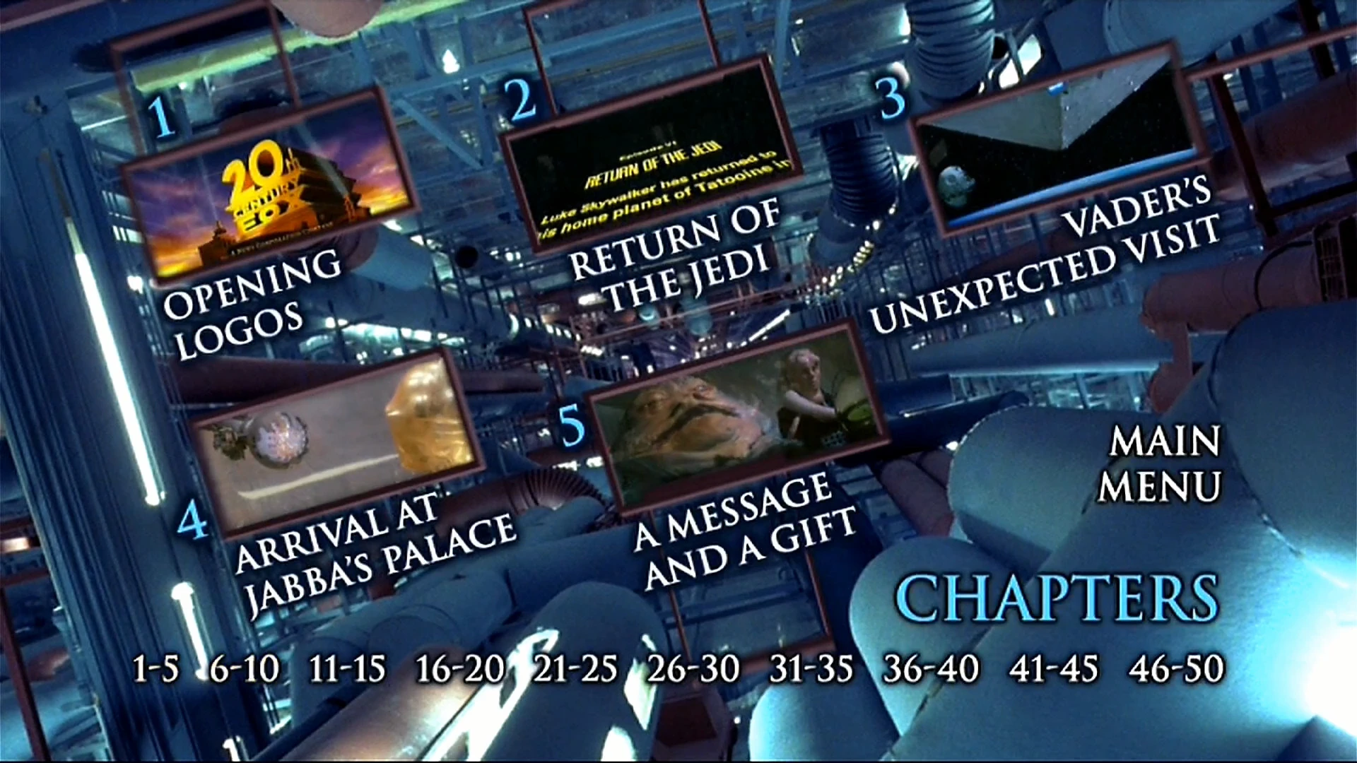 Star Wars Episode VI: Return of the Jedi | DVD Database | Fandom