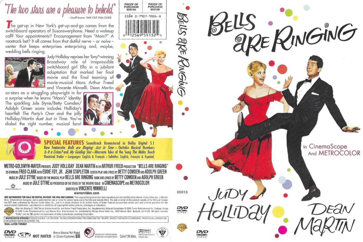 Bells Are Ringing | DVD Database | Fandom