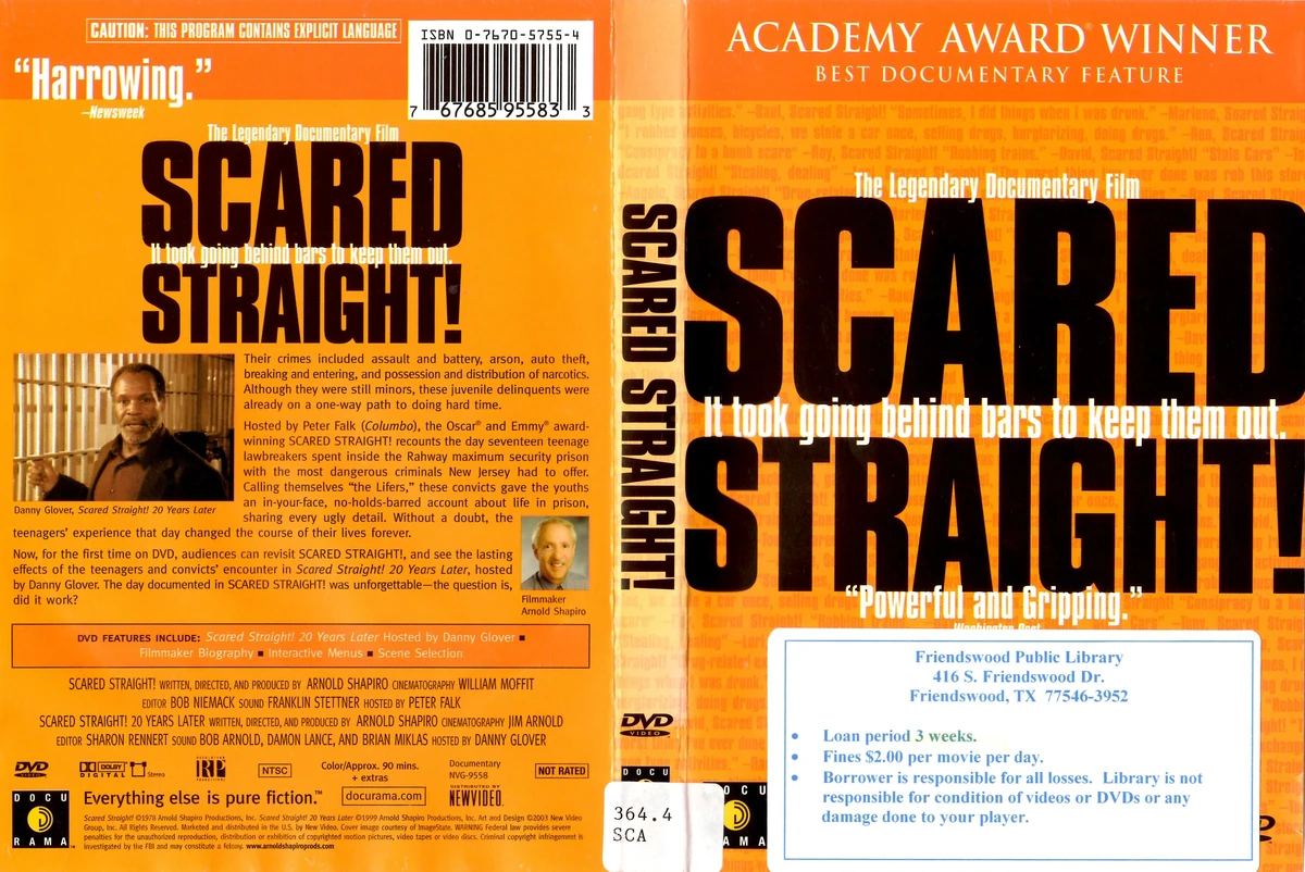 Scared Straight! | DVD Database | Fandom