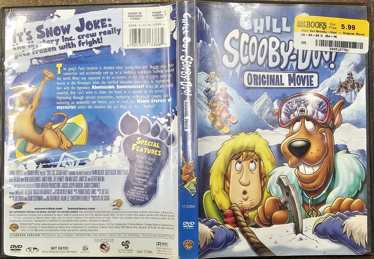 Chill Out, Scooby-Doo! | DVD Database | Fandom