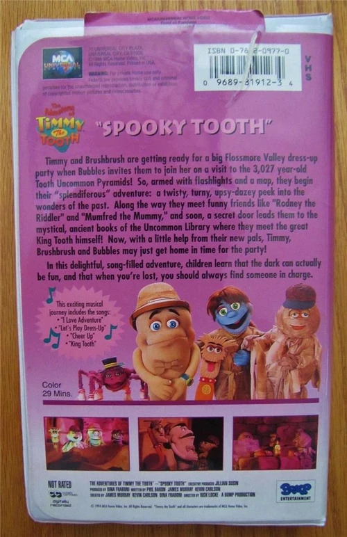 The Adventures of Timmy the Tooth: Spooky Tooth | DVD Database | Fandom