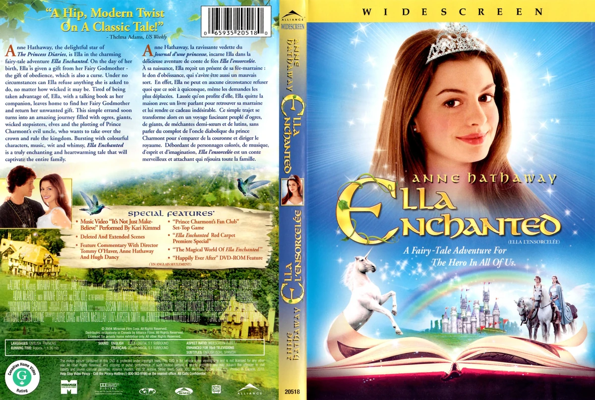 Ella Enchanted | DVD Database | Fandom