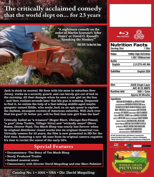 Too Much Sleep | DVD Database | Fandom