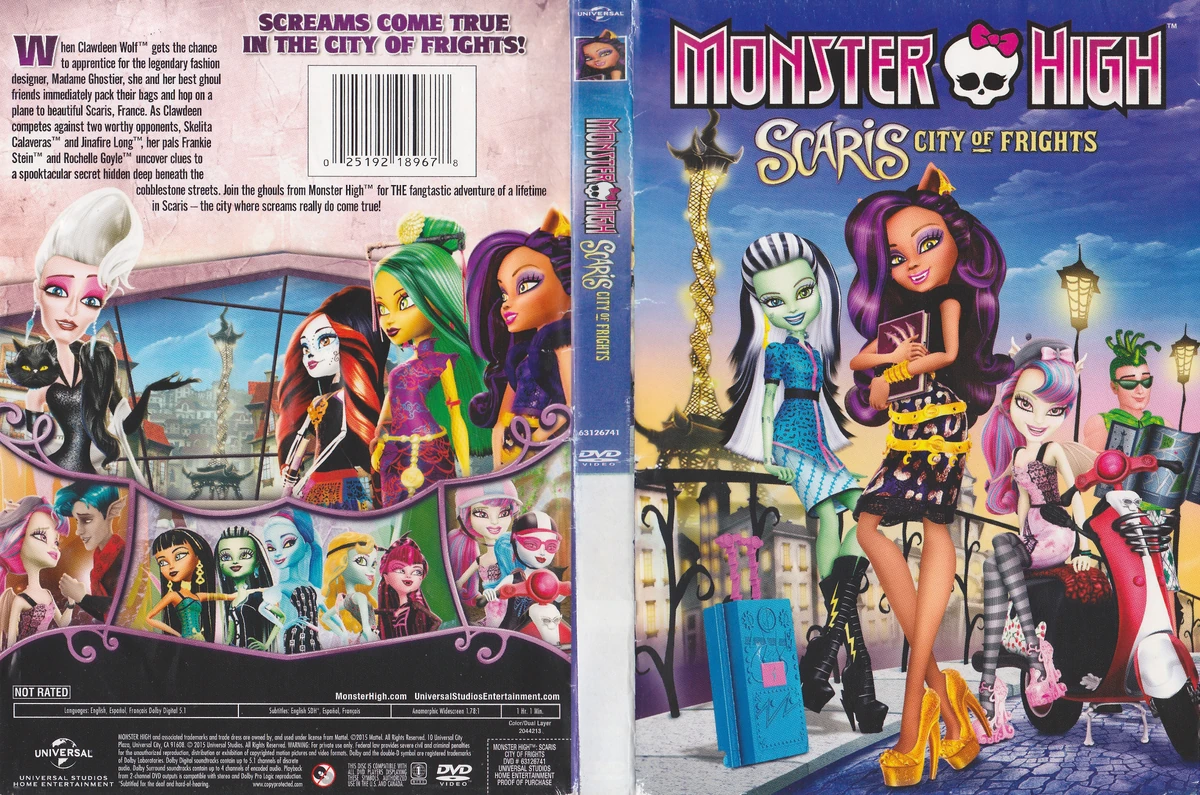 Monster High: Scaris, City of Frights | DVD Database | Fandom