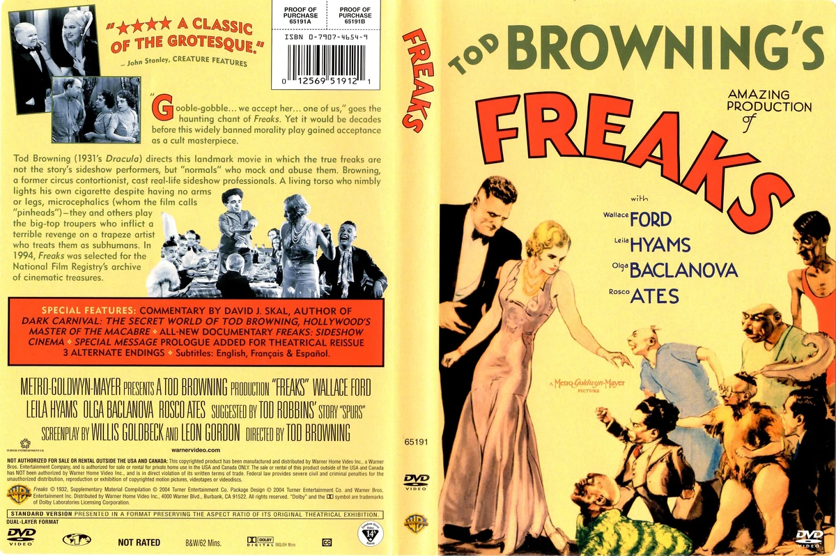 Freaks | DVD Database | Fandom