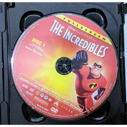 The Incredibles Full Screen Dvd Cover