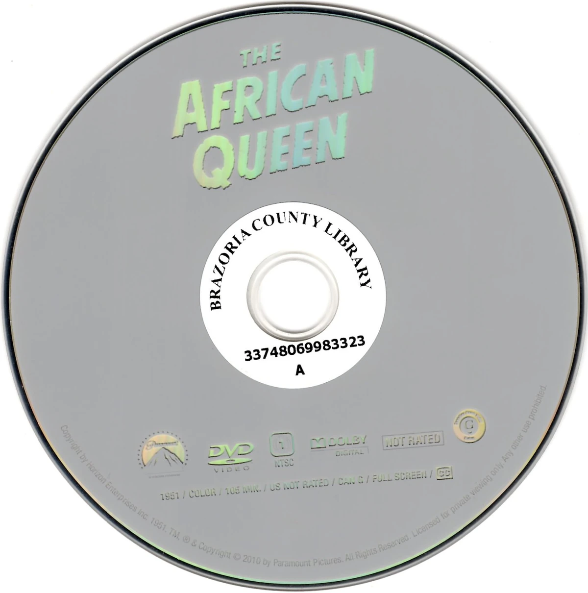 The African Queen | DVD Database | Fandom