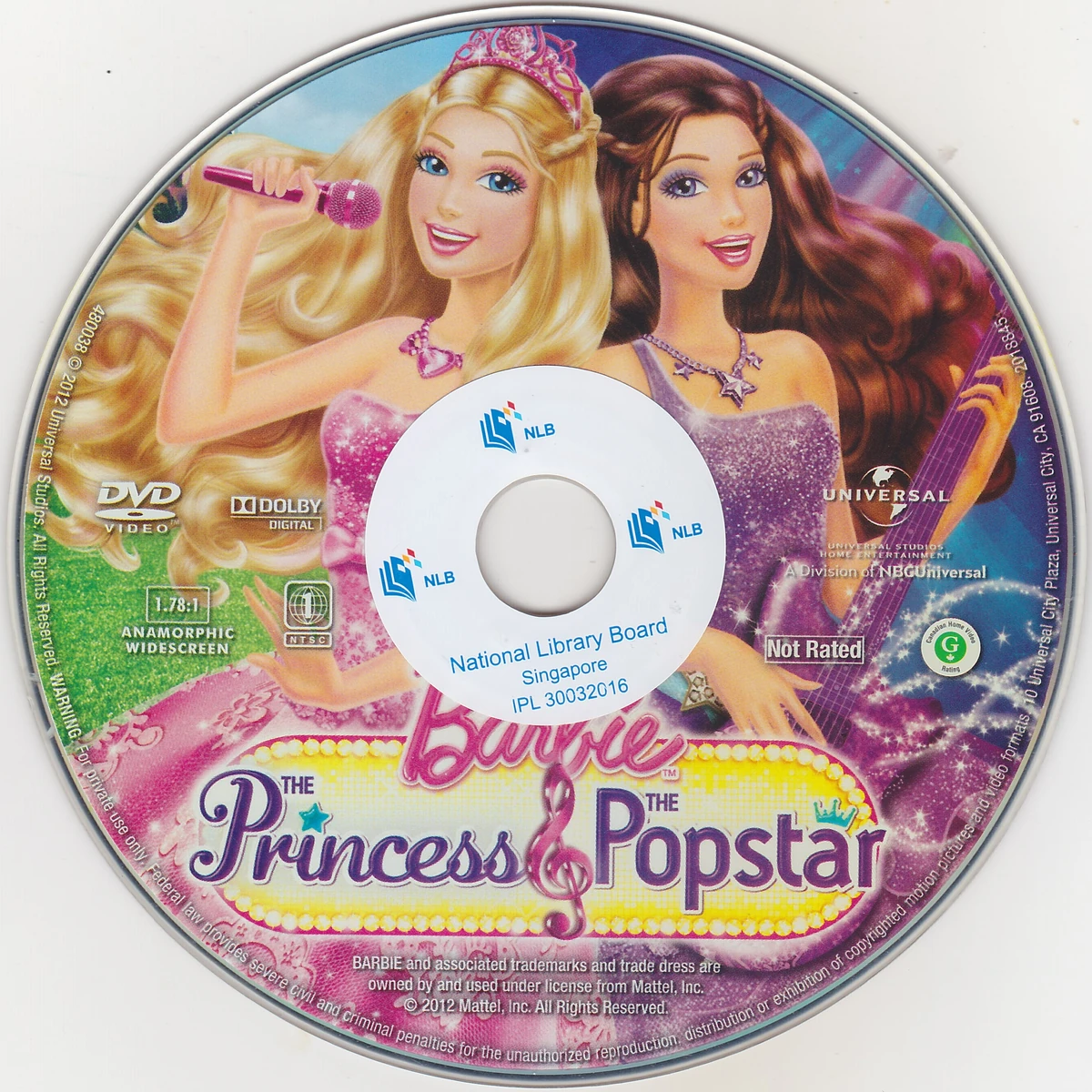 Barbie: The Princess & The Popstar | DVD Database | Fandom