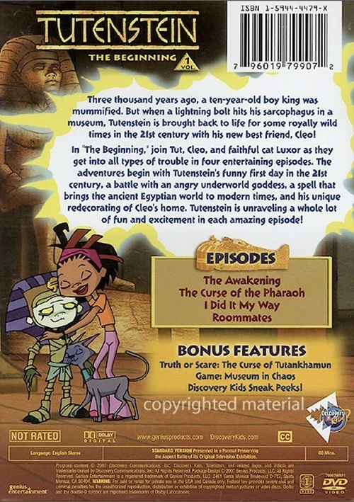 Tutenstein: Vol. 1 - The Beginning | DVD Database | Fandom