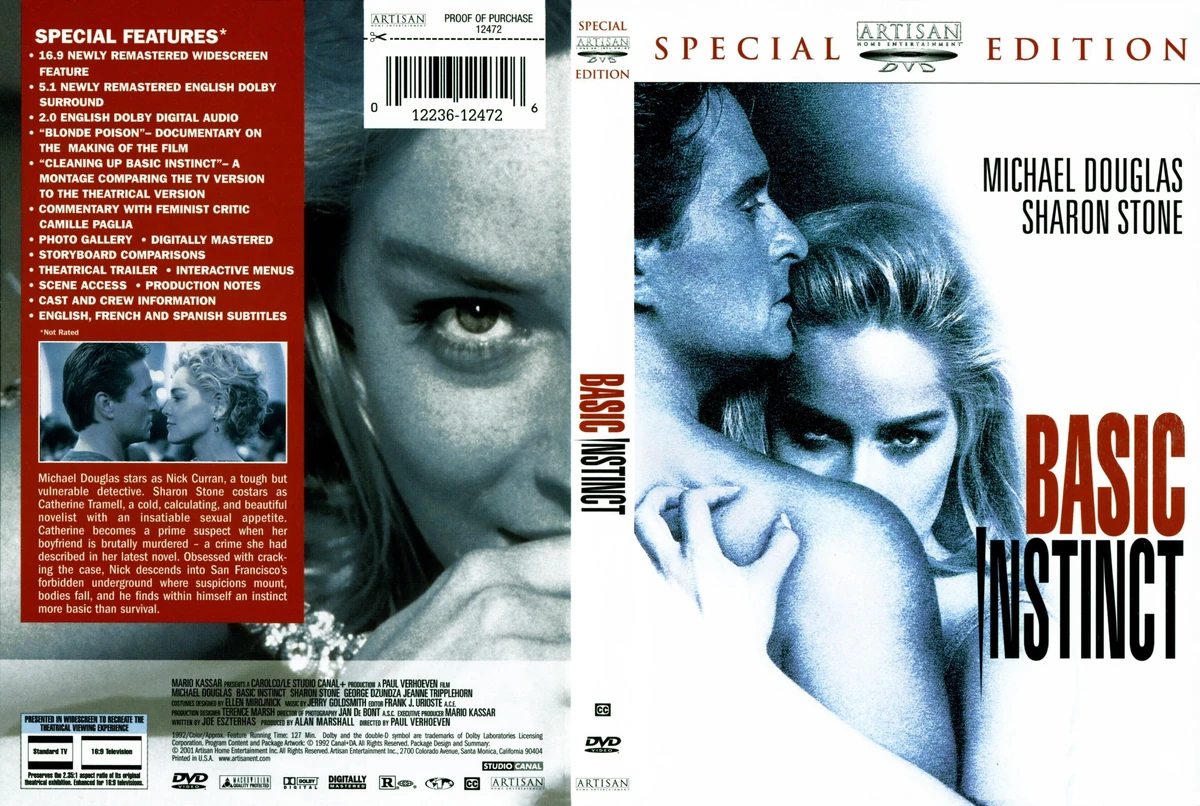Basic Instinct: Special Edition | DVD Database | Fandom