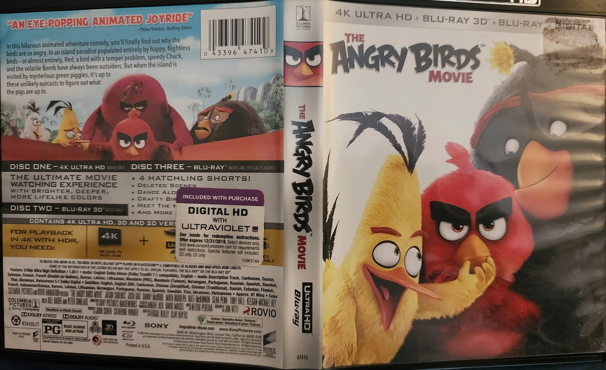 The Angry Birds Movie | DVD Database | Fandom