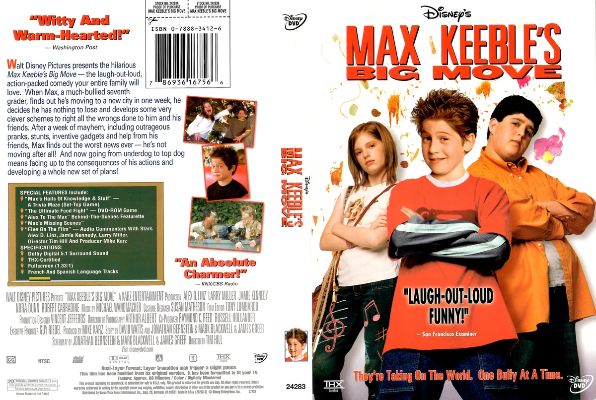 Max Keeble's Big Move | DVD Database | Fandom
