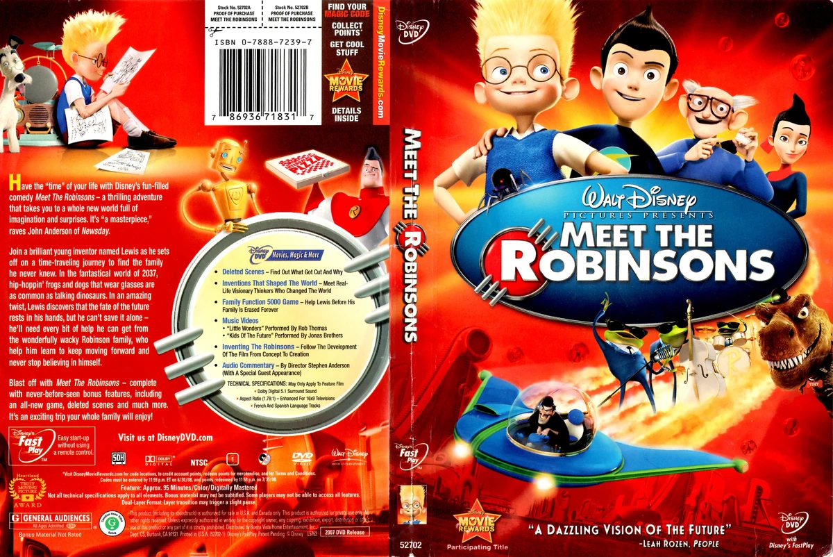 Meet the Robinsons | DVD Database | Fandom