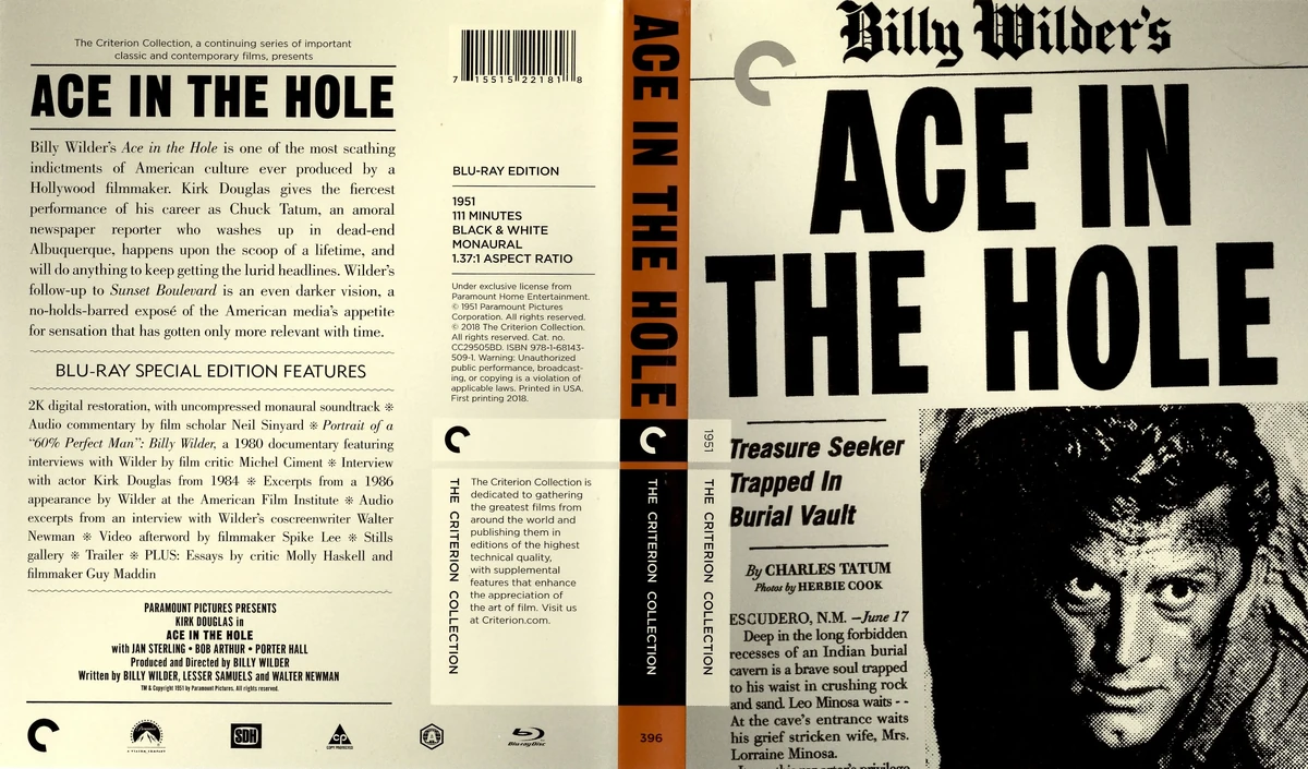 Ace in the Hole | DVD Database | Fandom