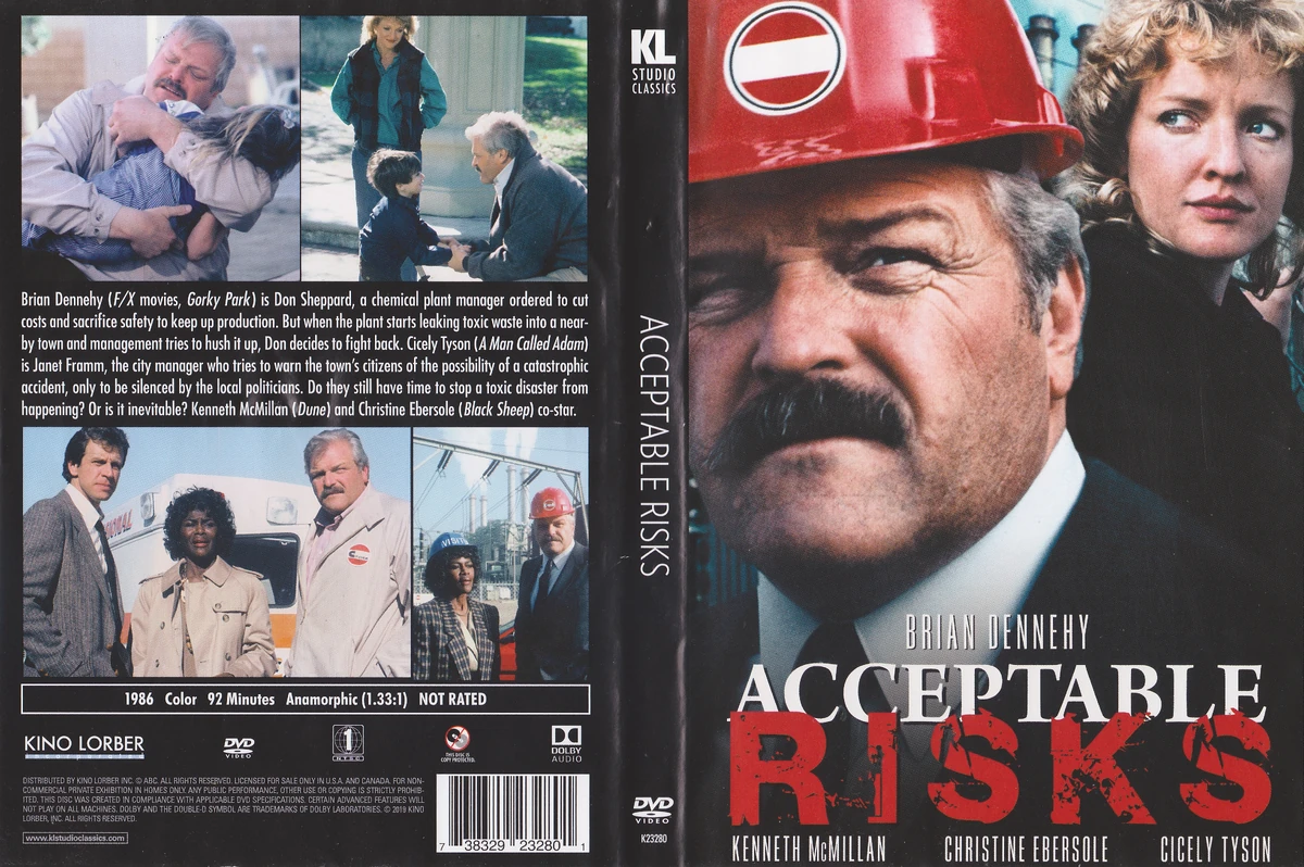 Acceptable Risks | DVD Database | Fandom