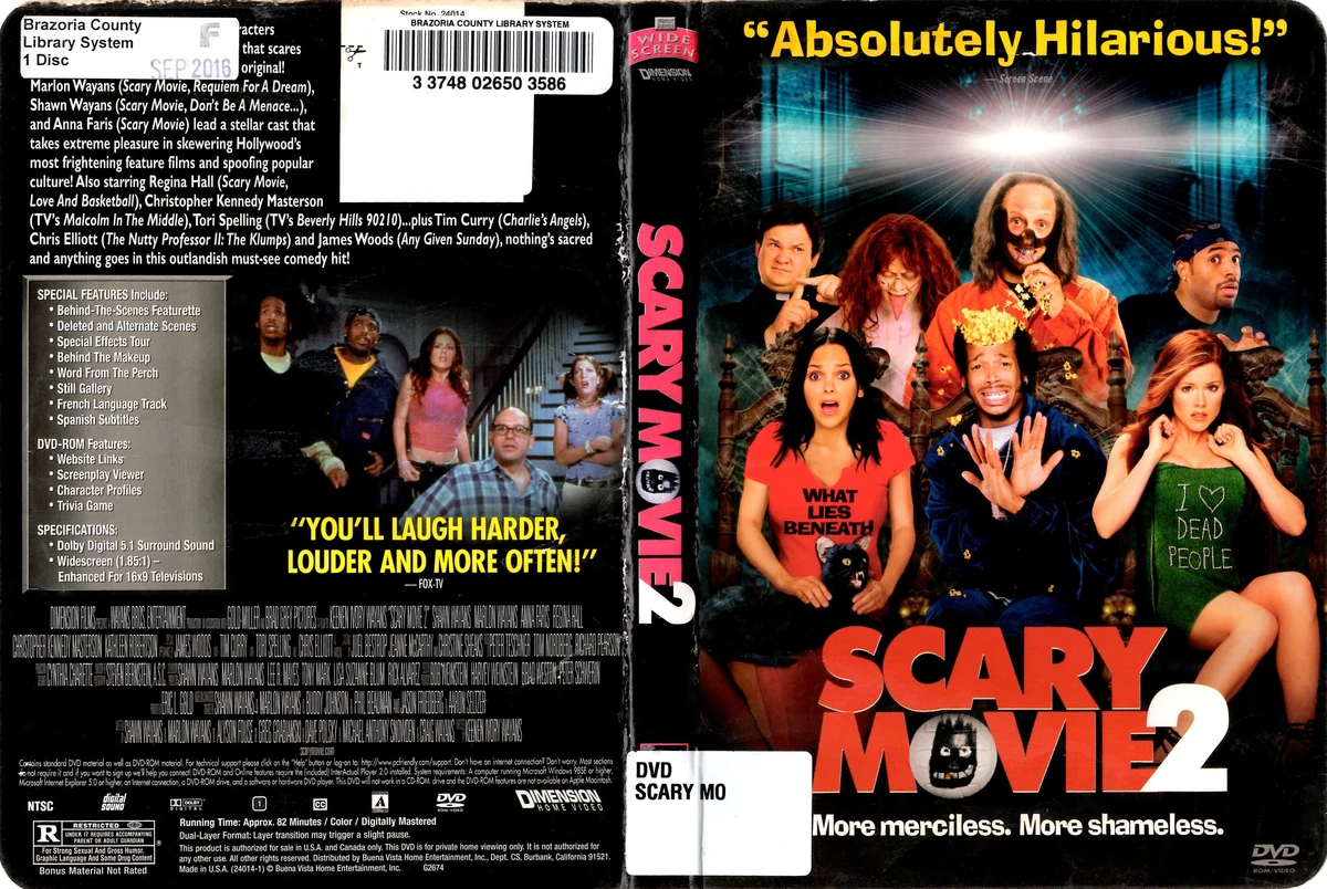 Scary Movie 2 | DVD Database | Fandom