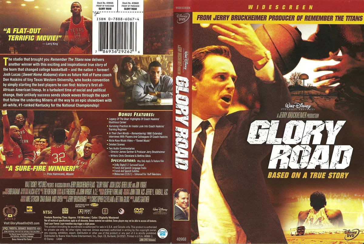 Glory Road | DVD Database | Fandom
