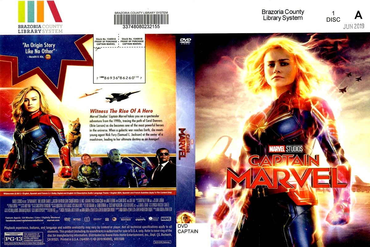 Captain Marvel | DVD Database | Fandom
