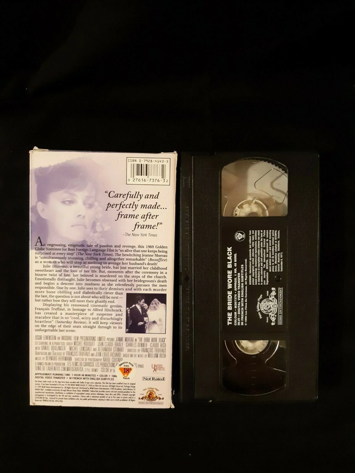 The Bride Wore Black | DVD Database | Fandom
