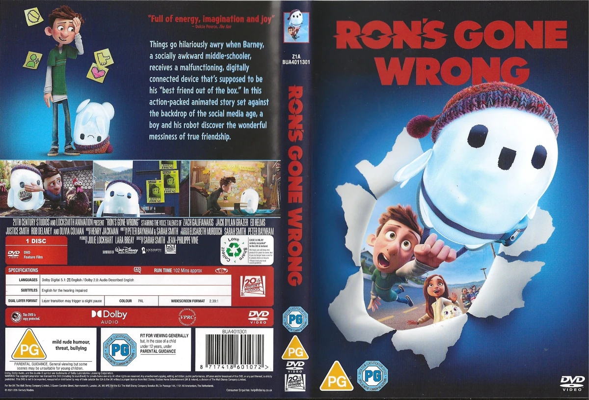 Ron's Gone Wrong | DVD Database | Fandom