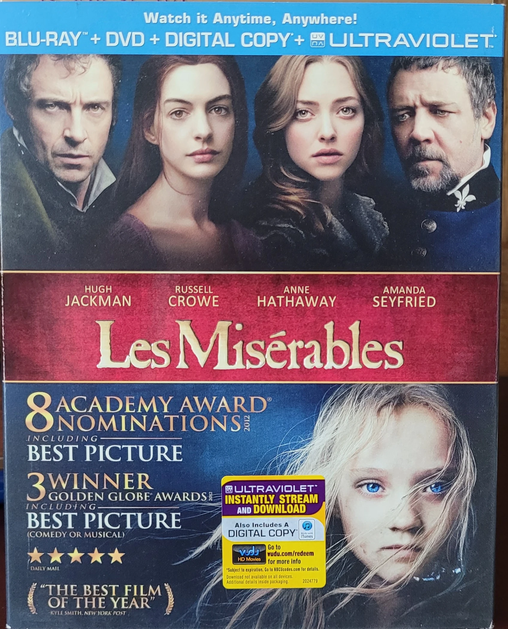 Les Misérables (2012) | DVD Database | Fandom