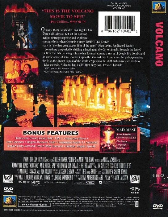 Volcano | DVD Database | Fandom