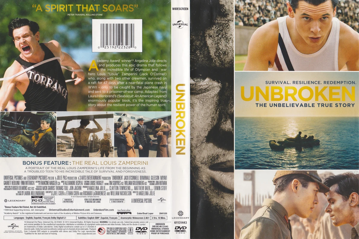 Unbroken | DVD Database | Fandom