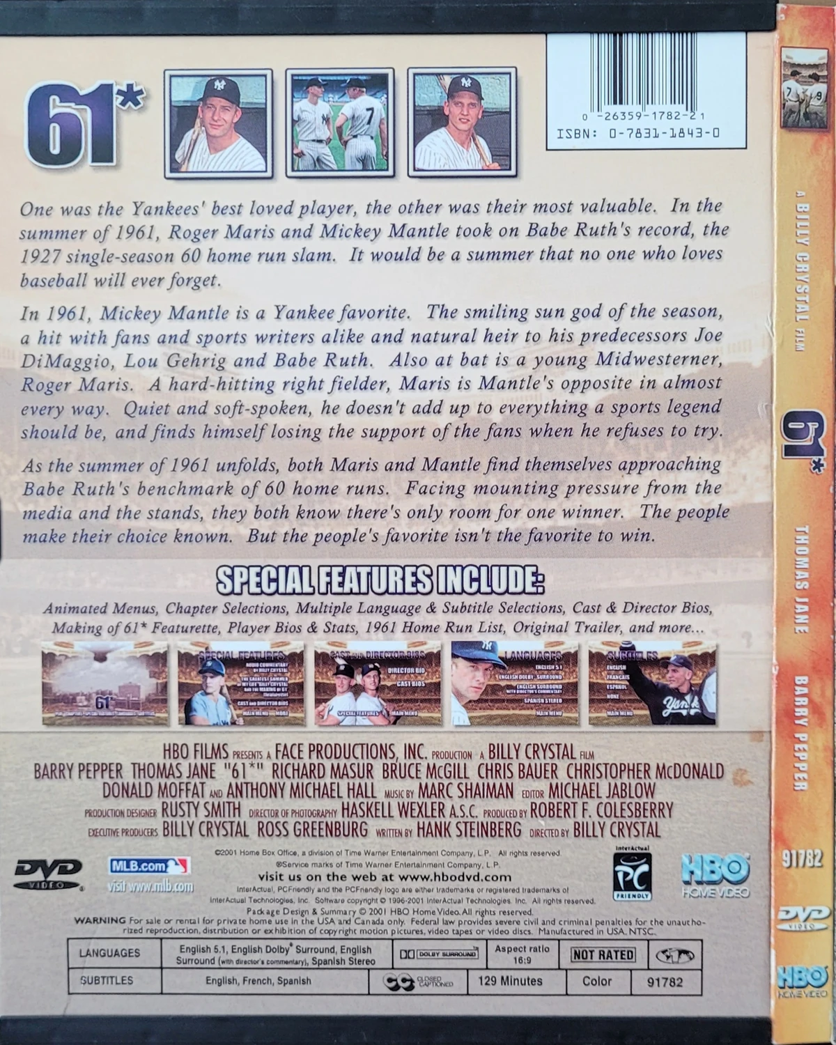 61* | DVD Database | Fandom