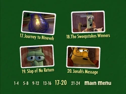 Menu Do Dvd Do Filme Jonah A Veggietales Jonah: A VeggieTales Movie