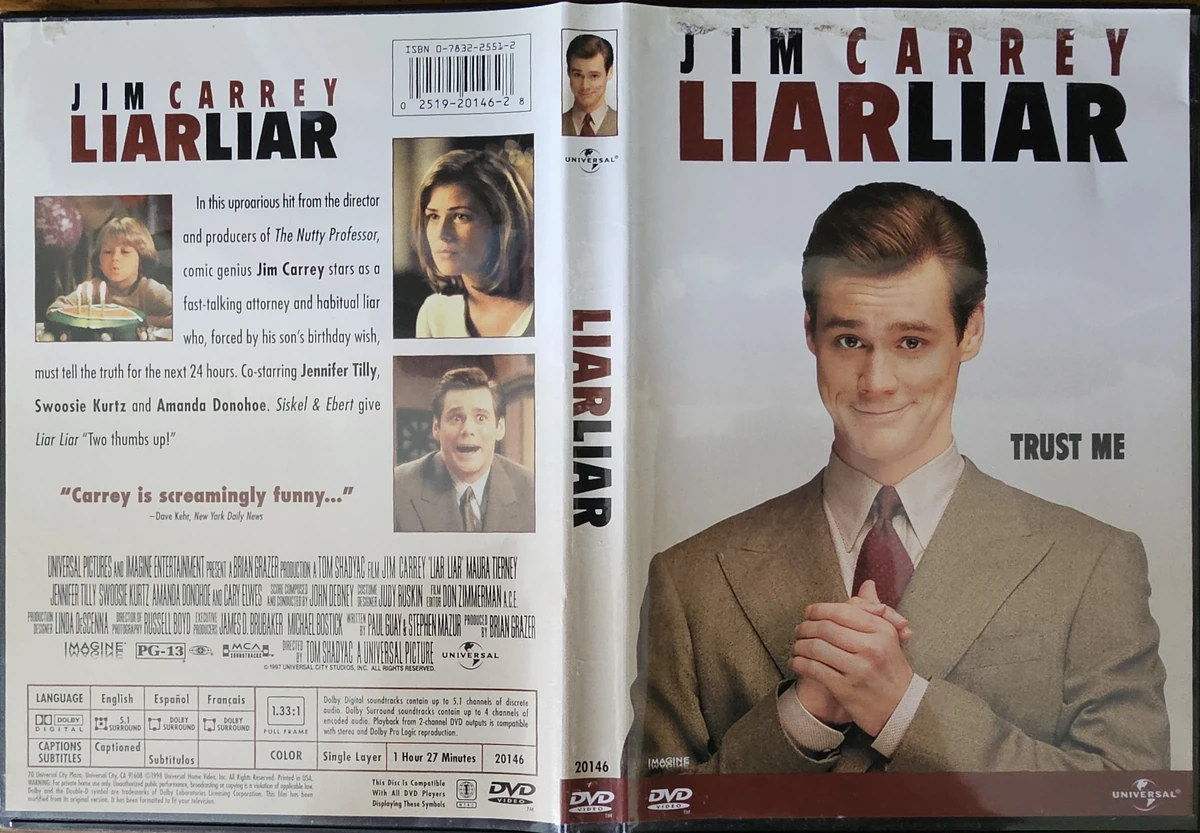 Liar Liar | DVD Database | Fandom