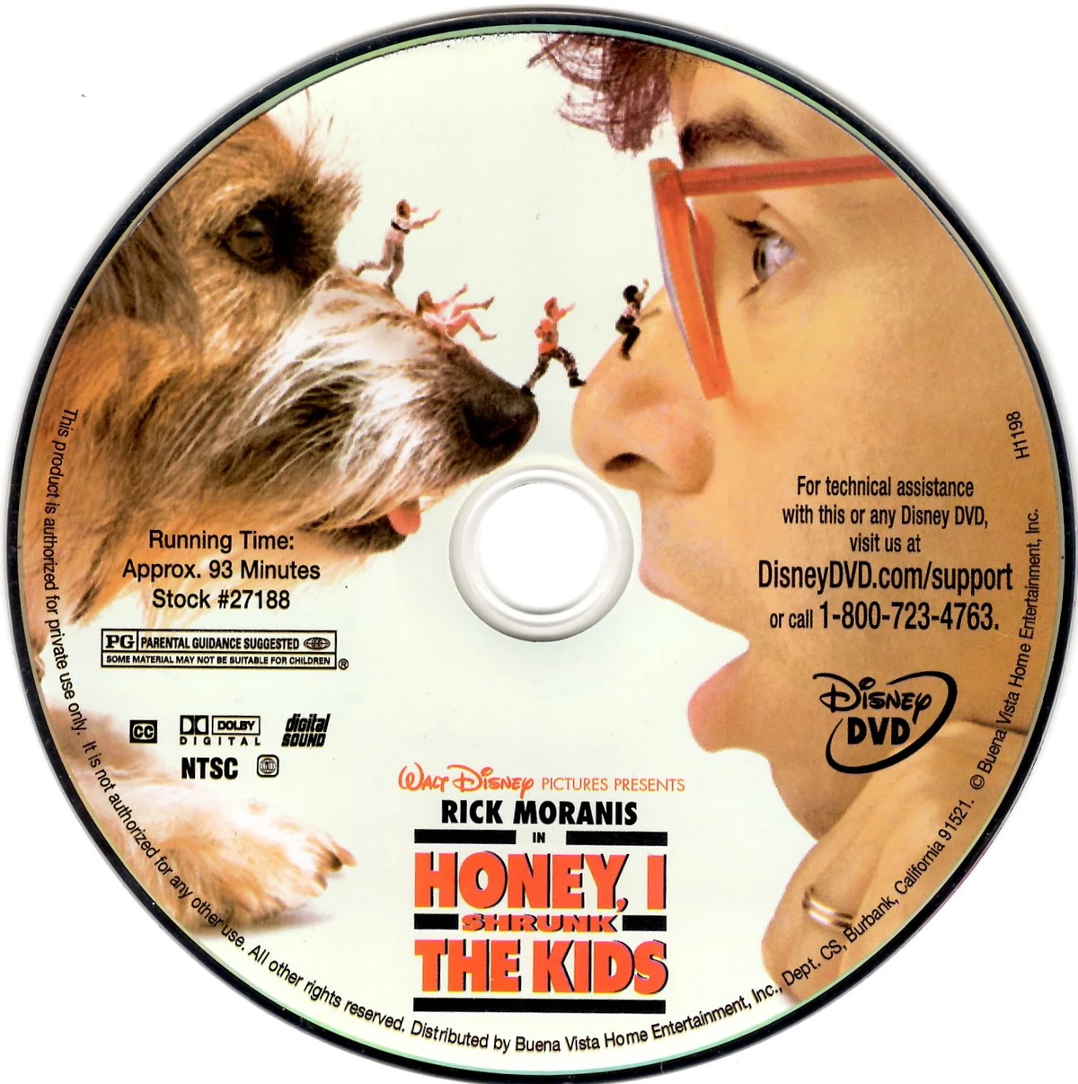 Honey, I Shrunk the Kids | DVD Database | Fandom