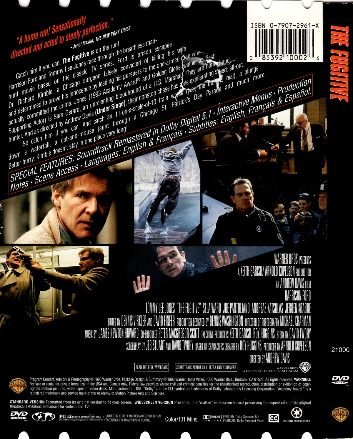 The Fugitive | DVD Database | Fandom