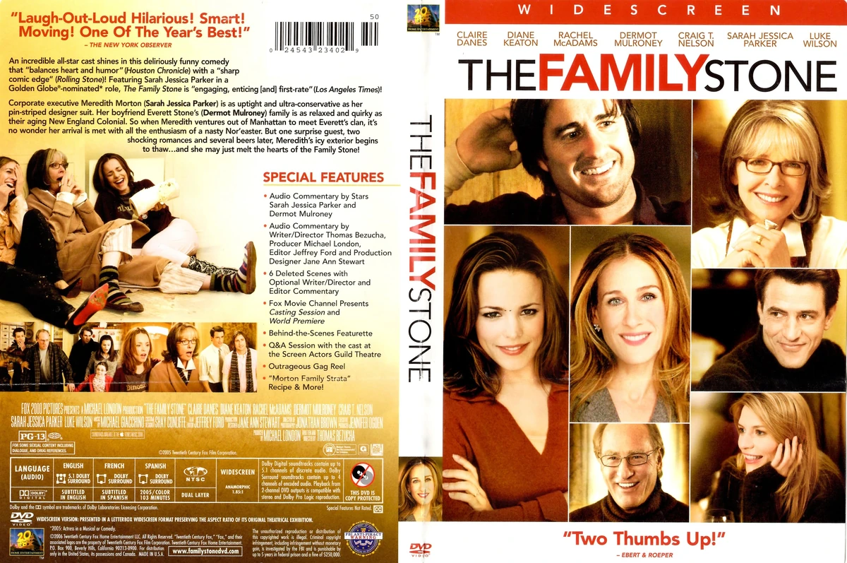 The Family Stone | DVD Database | Fandom