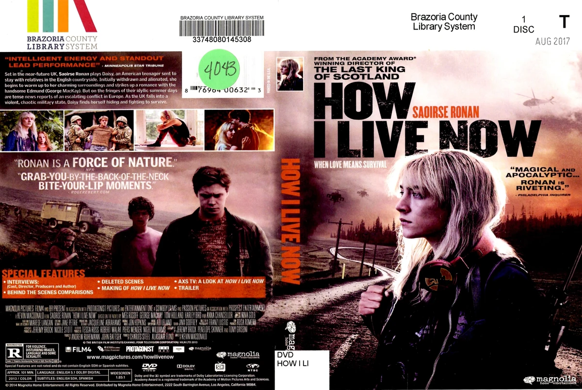 How I Live Now | DVD Database | Fandom