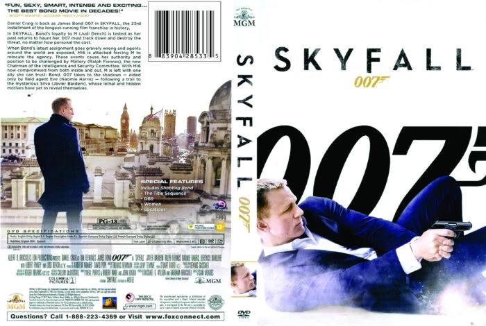 Skyfall | DVD Database | Fandom