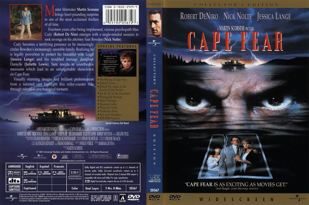 Cape Fear | DVD Database | Fandom