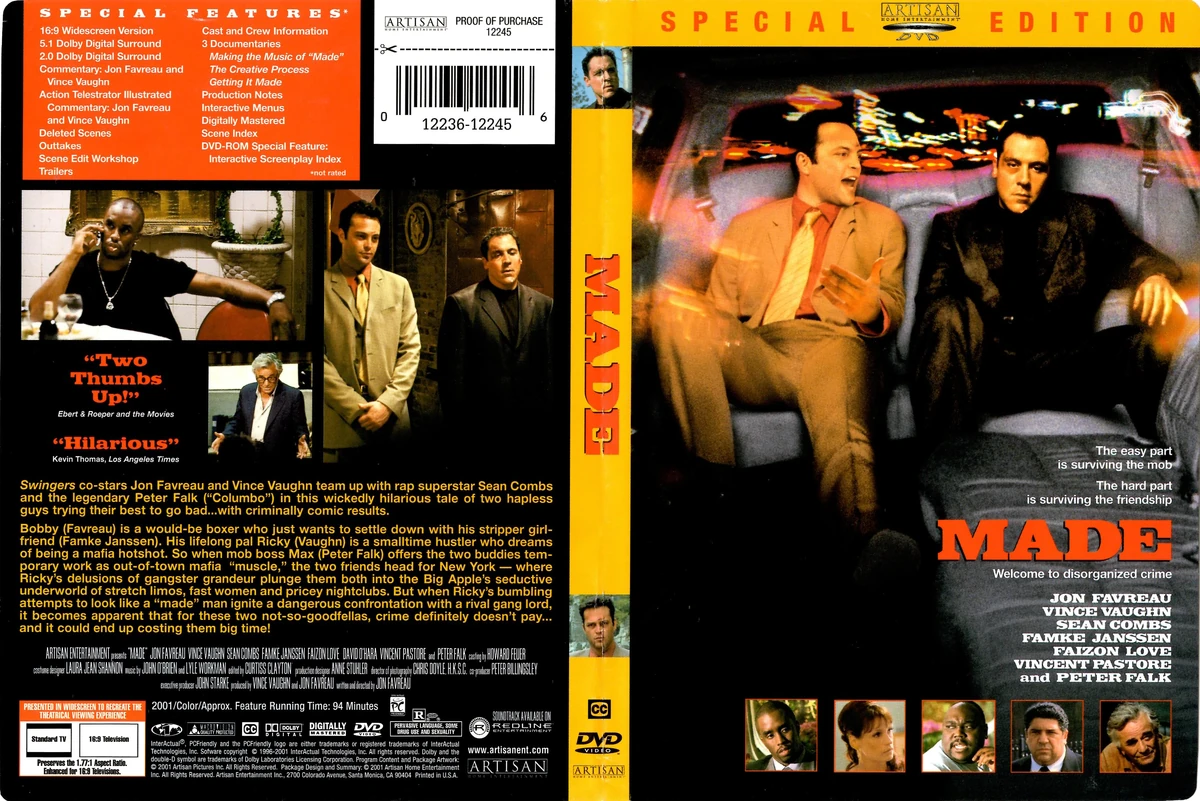 Made | DVD Database | Fandom