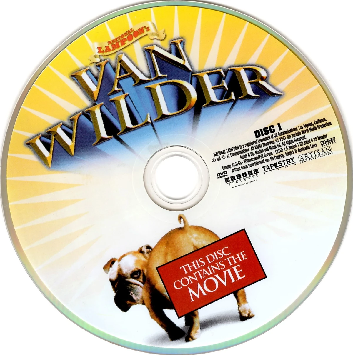 National Lampoon's Van Wilder | DVD Database | Fandom