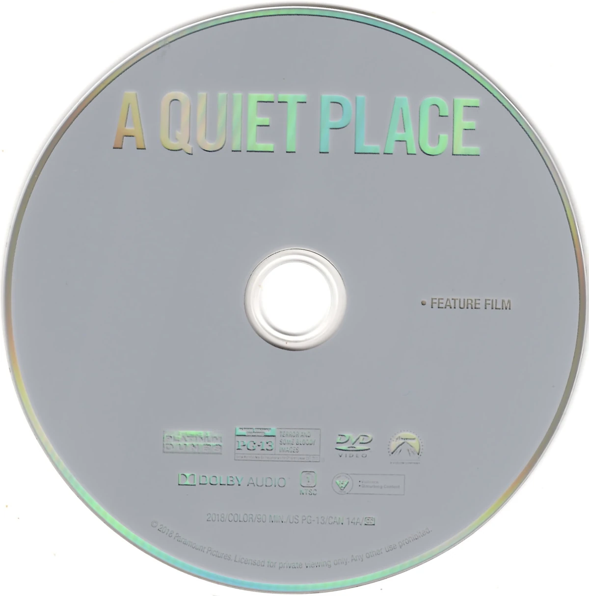 A Quiet Place | DVD Database | Fandom