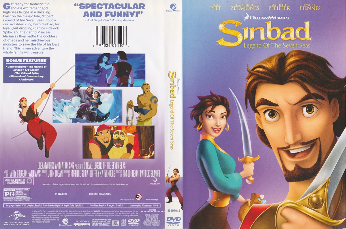 Sinbad: Legend of the Seven Seas | DVD Database | Fandom