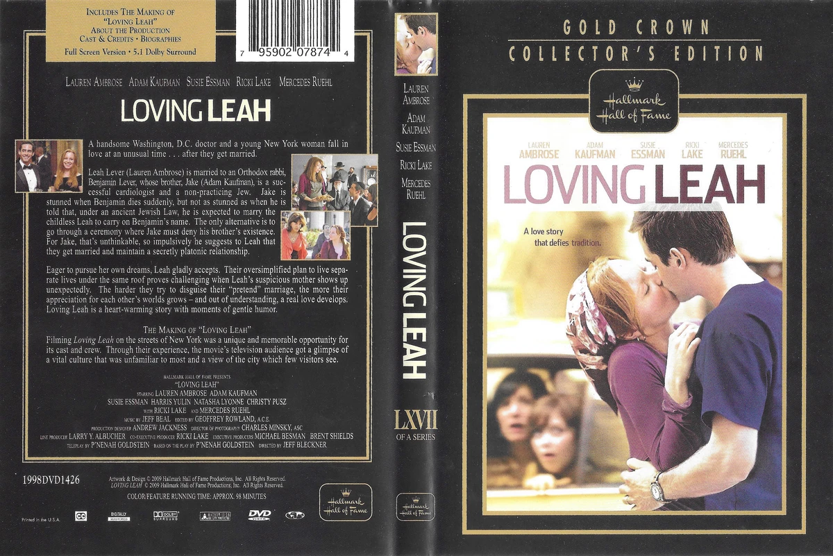 Loving Leah | DVD Database | Fandom