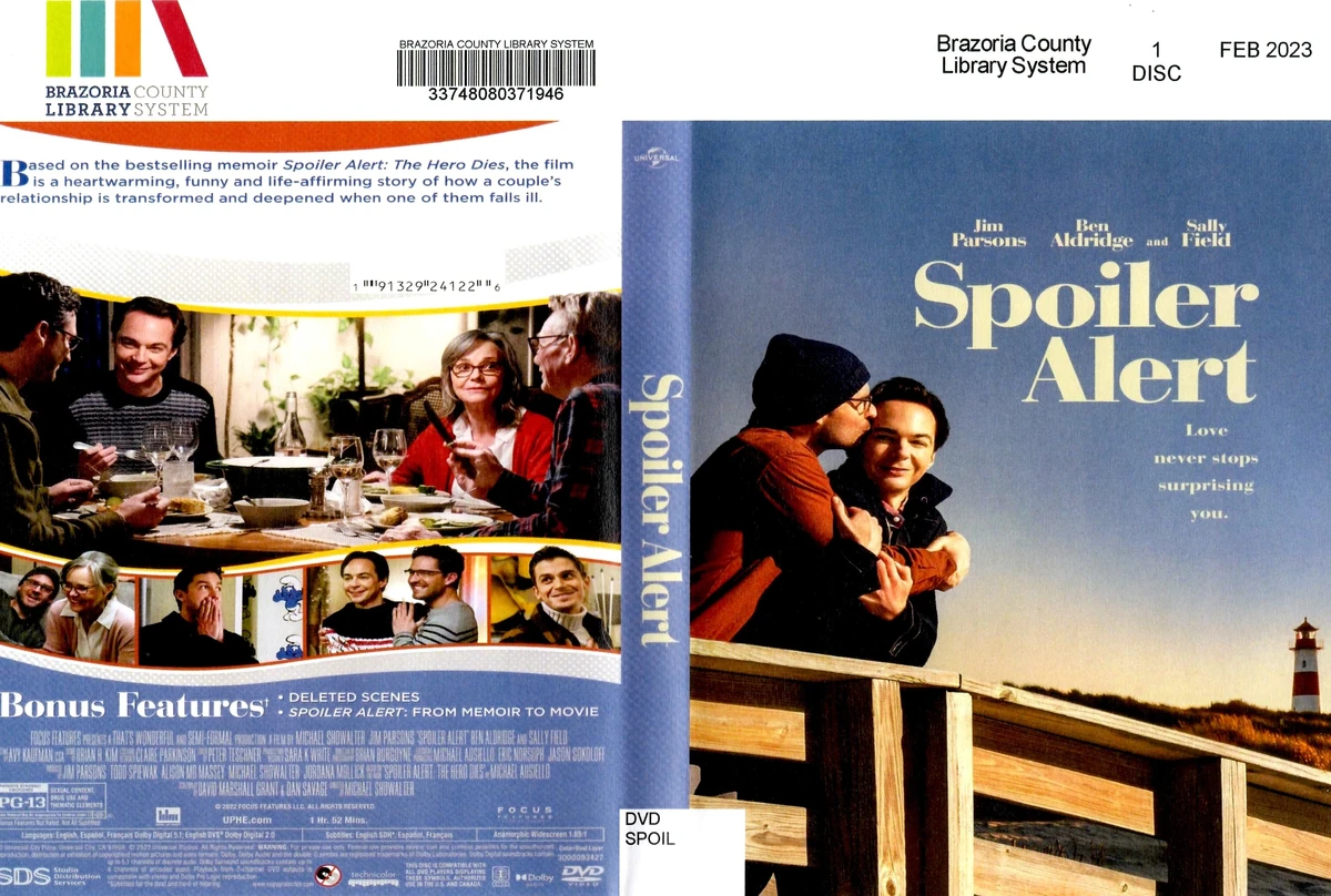 Spoiler Alert | DVD Database | Fandom